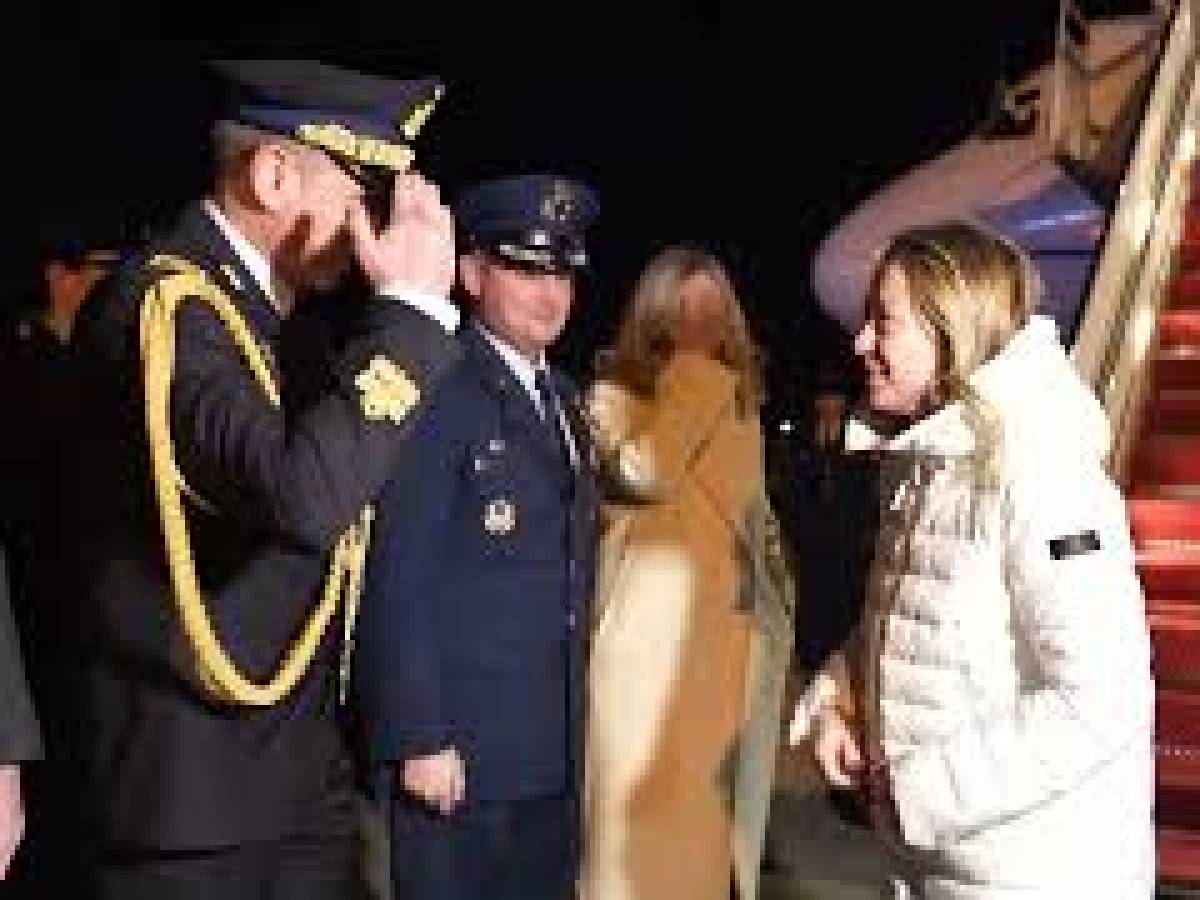 VIDEO: L'arrivo di Giorgia Meloni a Washington. Ecco le immagini - il Giornale