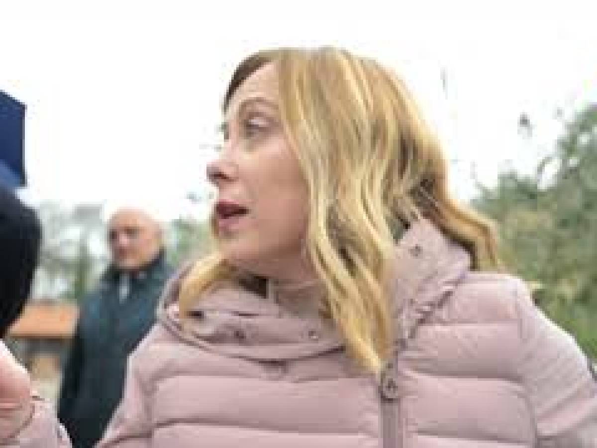 VIDEO: Meloni alla Comunità Incontro di don Gelmini: "Ognuno di noi ...