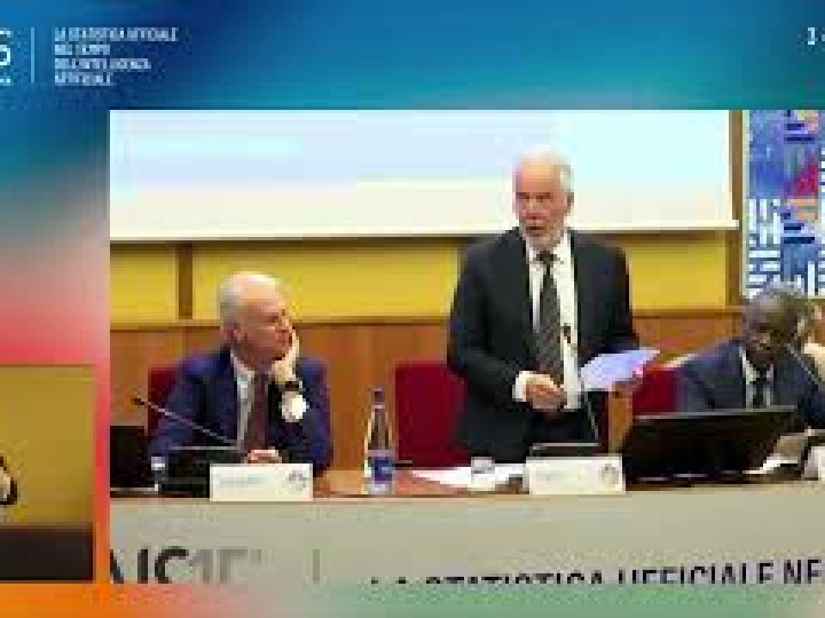 VIDEO: Chelli (Istat): "Intelligenza artificiale aiuta qualità, ma ...