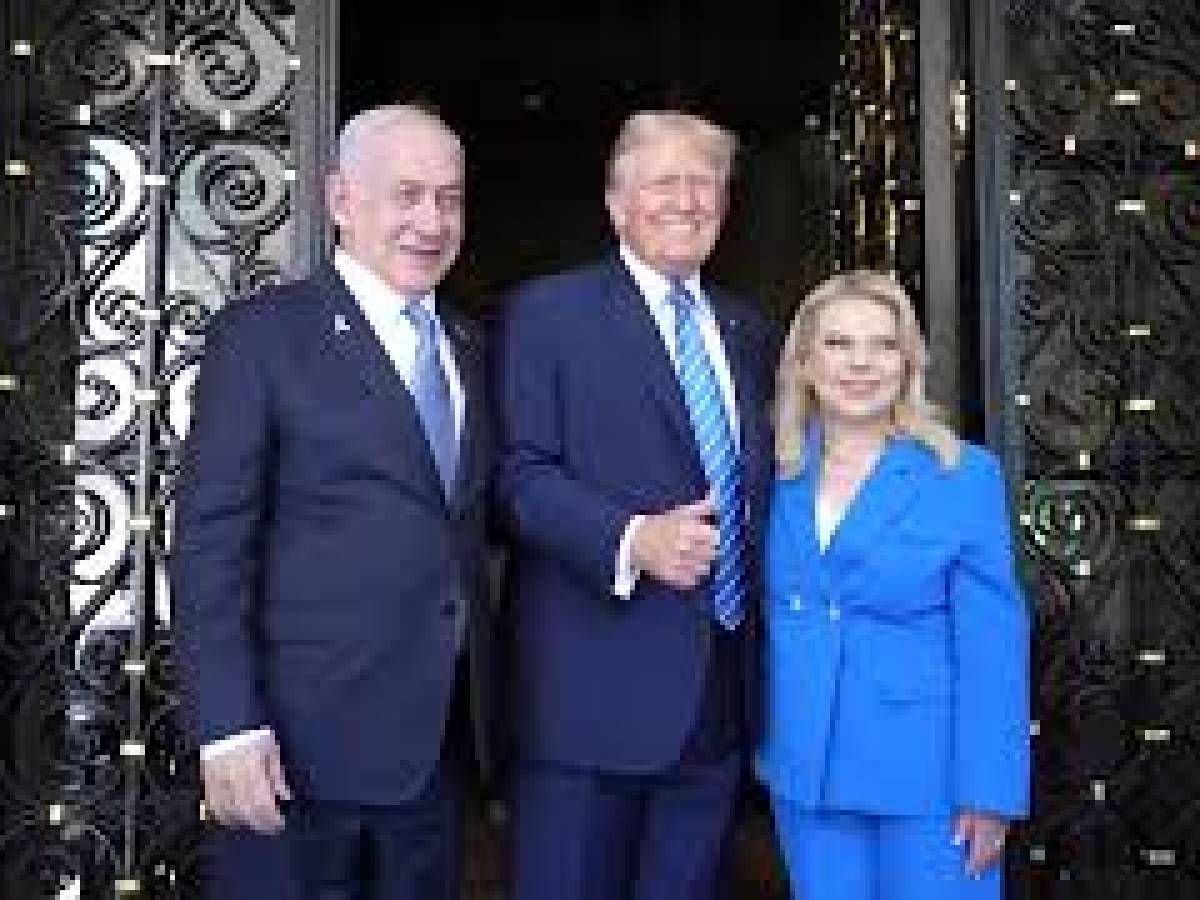 VIDEO: Netanyahu a Mar-a-Lago, in Florida, per incontro con Donald ...