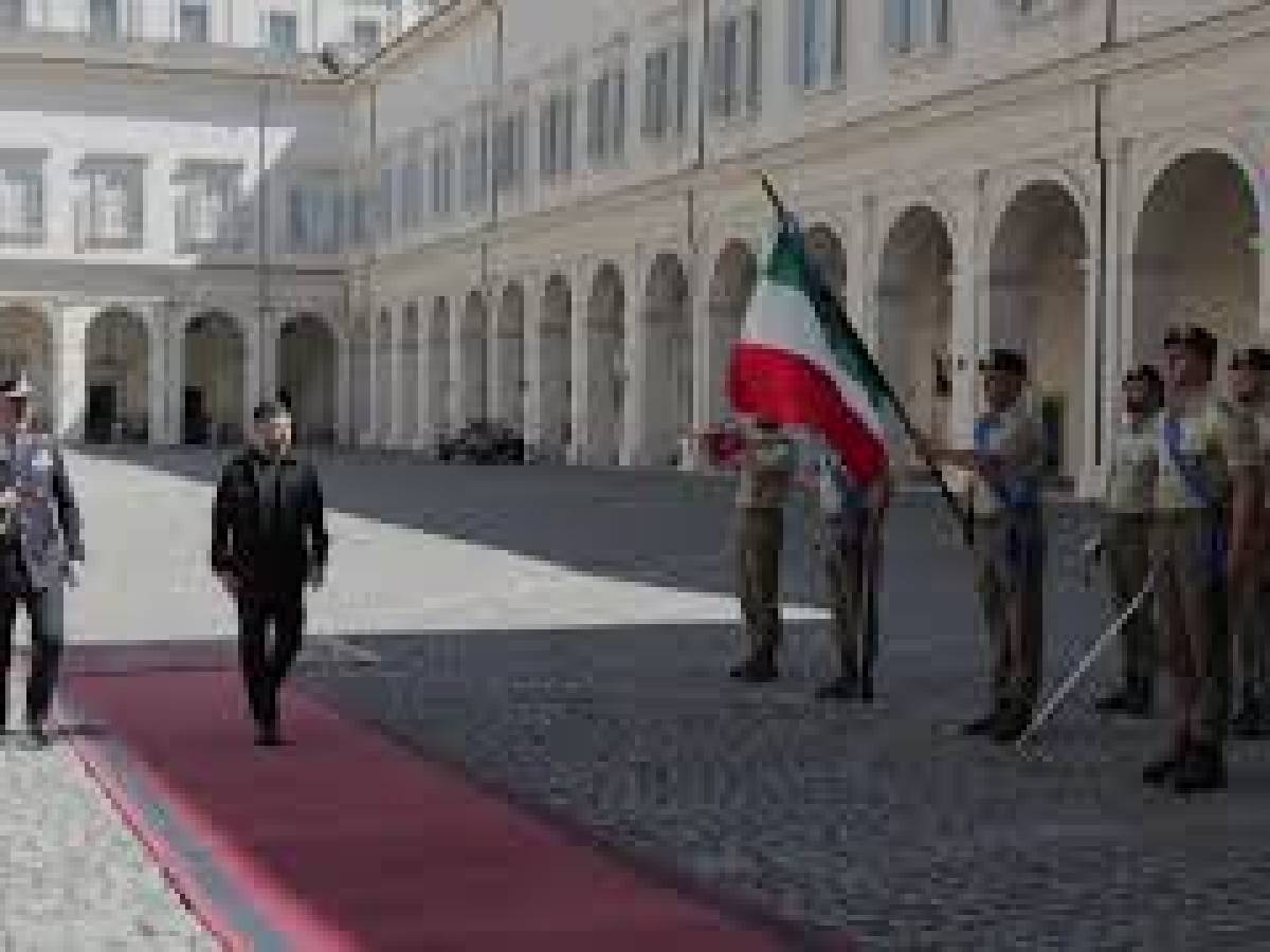 VIDEO: Mattarella riceve Zelensky al Quirinale - il Giornale