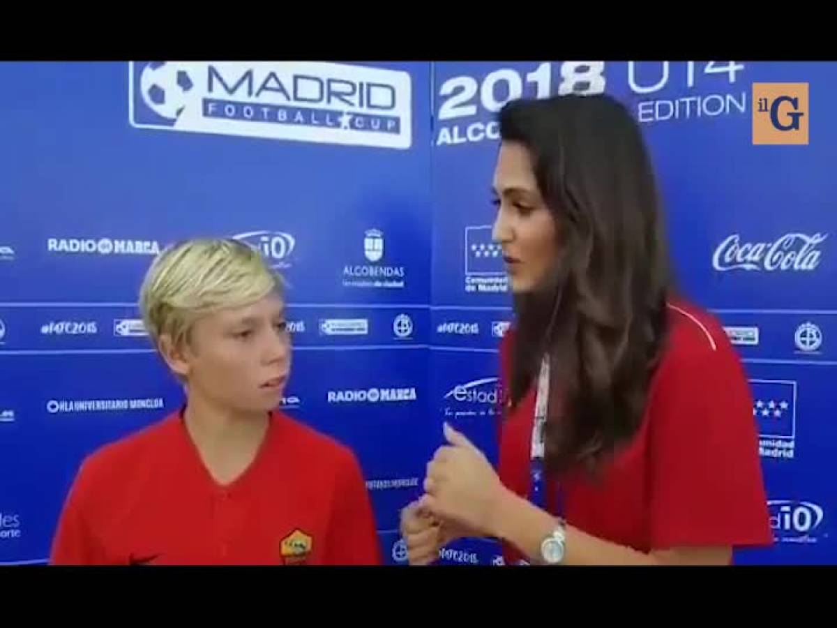 VIDEO: Totti jr campione di fairplay...e parla inglese - il Giornale