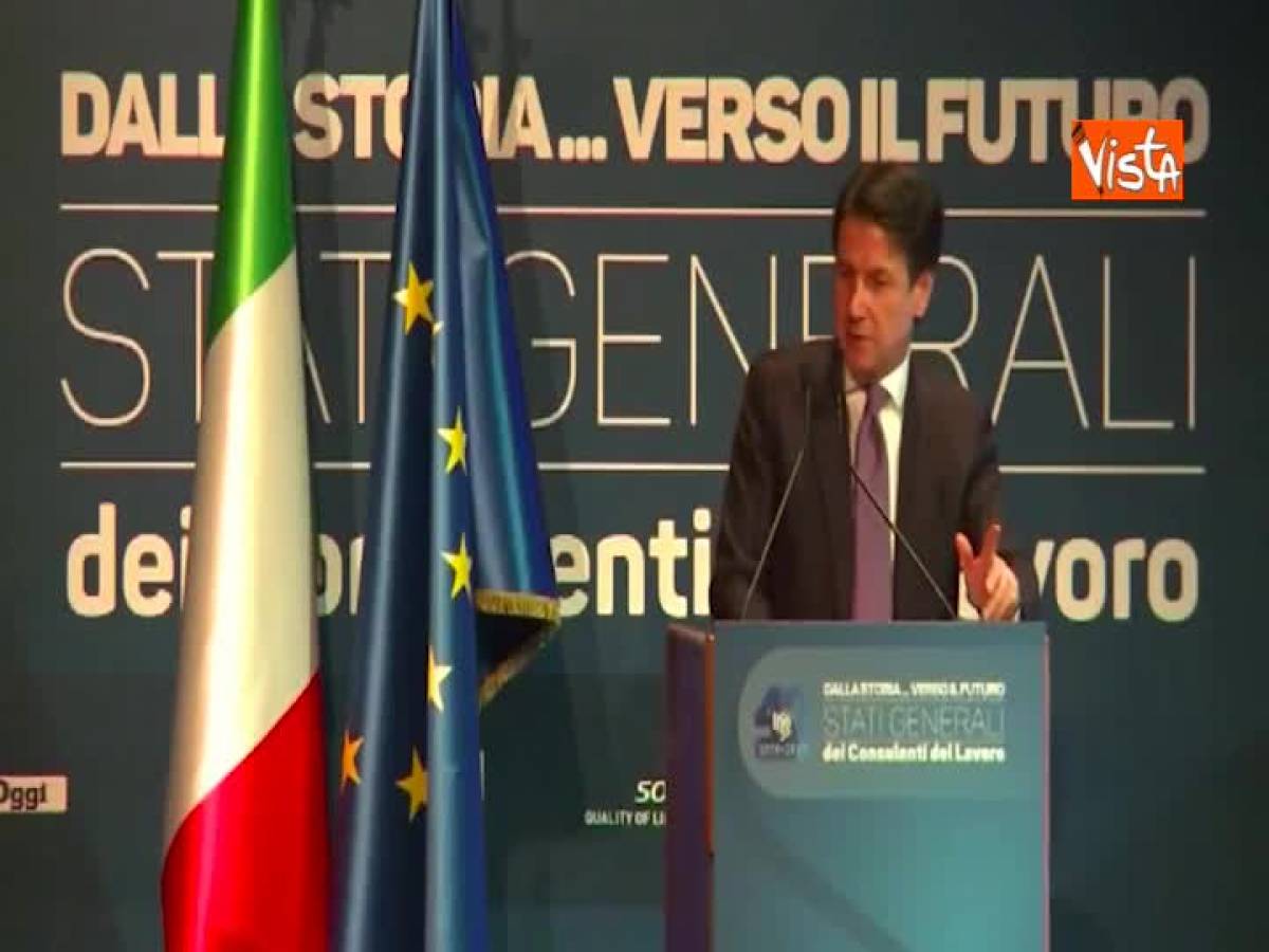 VIDEO: Eni, Conte: “Con quota 100 per ogni pensionato 2 o 3 nuovi ...